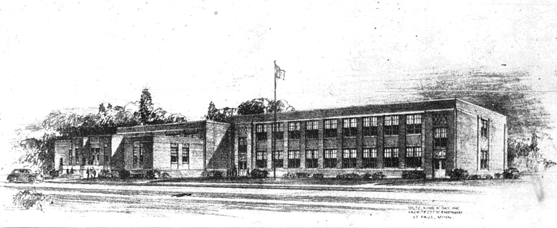 Sibley School History Part 1: Sibley High School, Grass Junior High ...