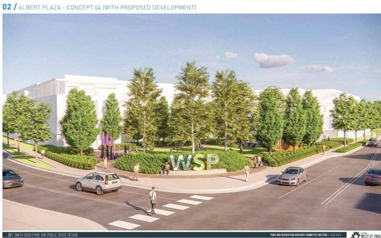 Plans for Redesigned Albert Park & Officer Scott Patrick Memorial ...