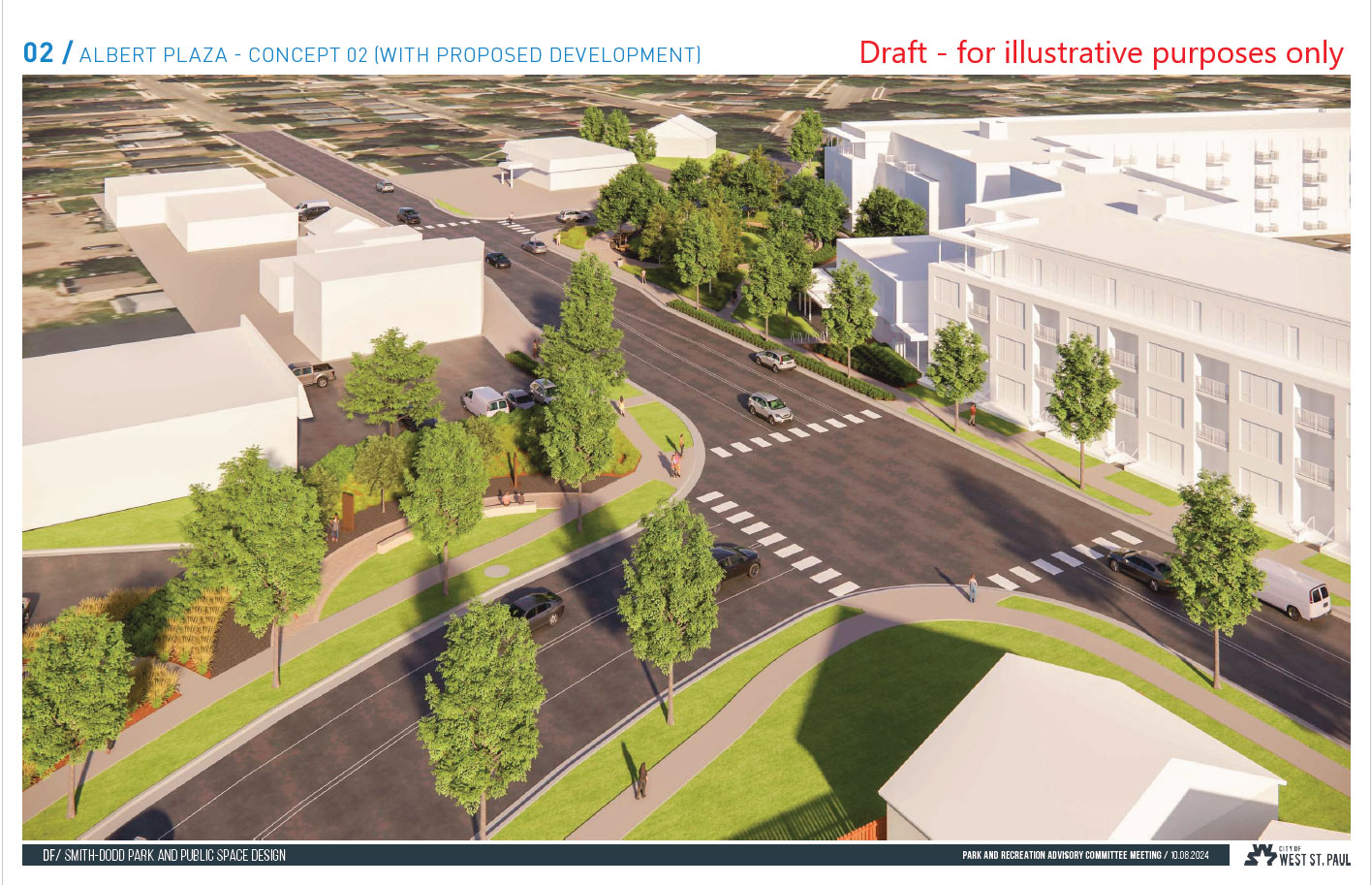 Plans for Redesigned Albert Park & Officer Scott Patrick Memorial ...